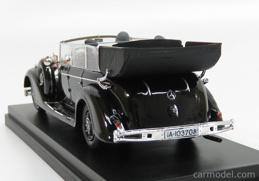 RIO-MODELS CAR023 Scale 1/43 | MERCEDES BENZ 770K CABRIOLET WITH ADOLF ...