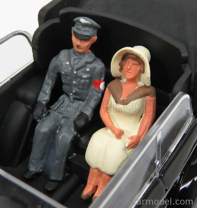 RIO-MODELS CAR023 Scale 1/43 | MERCEDES BENZ 770K CABRIOLET WITH ADOLF ...