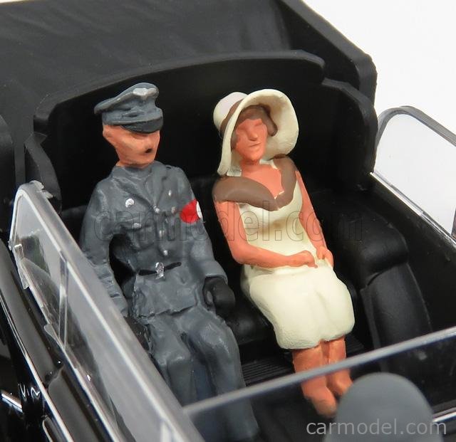 RIO-MODELS CAR023 Scale 1/43 | MERCEDES BENZ 770K CABRIOLET WITH ADOLF ...