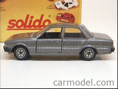 SOLIDO 1312 Scale 1/43 | PEUGEOT 505 1984 DARK GREY MET