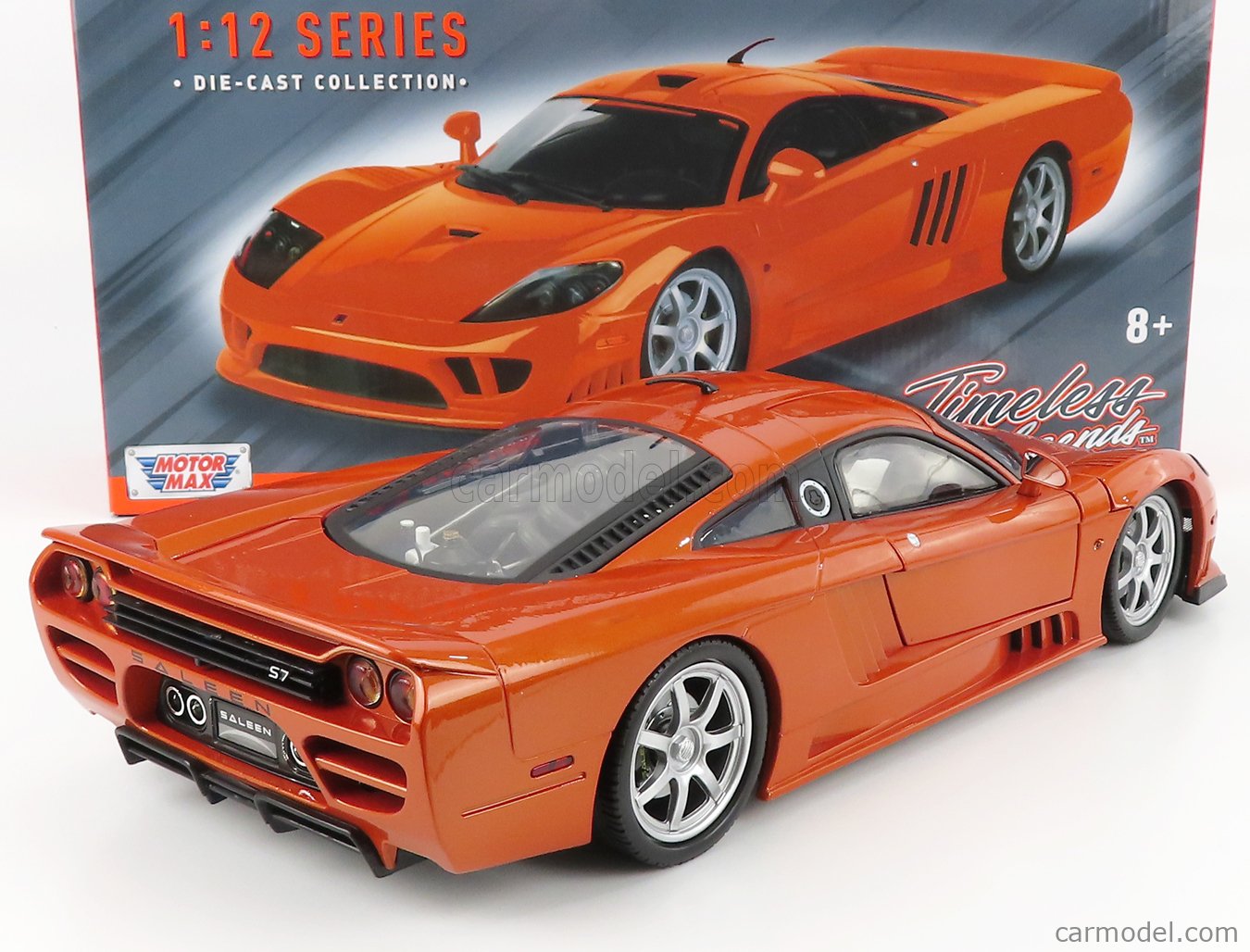 MOTOR-MAX 73005COP Scale 1/12 | SALEEN S7 TWIN TURBO 2004 COPPER MET