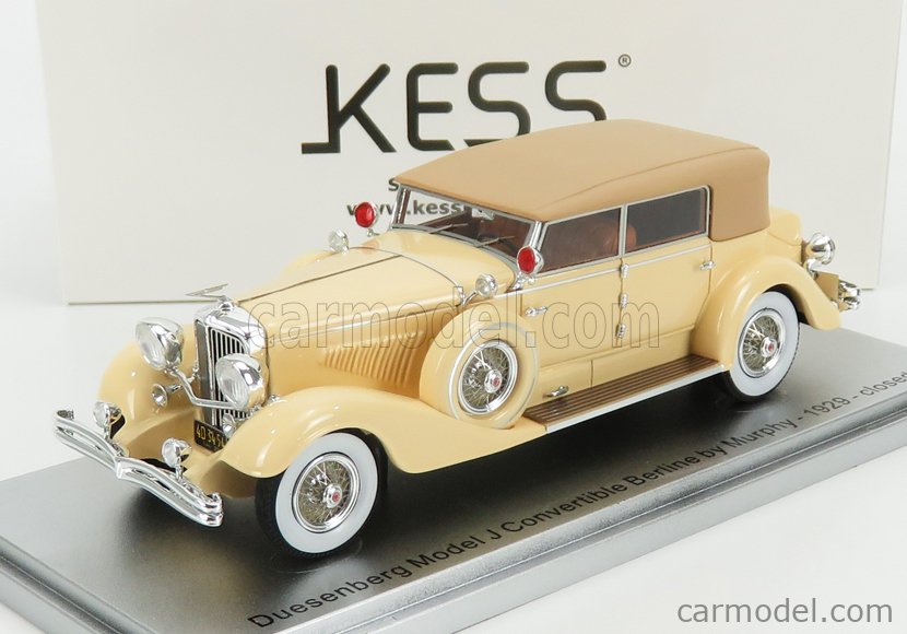 KESS-MODEL KE43055000 Scale 1/43 | DUESENBERG MODEL J CONVERTIBLE ...