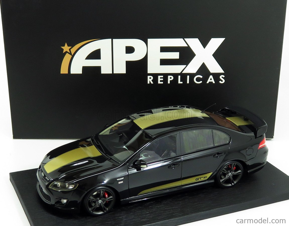 APEX-REPLICAS 127627 Scale 1/18 | FORD USA FPV GT-F 2014 BLACK GOLD