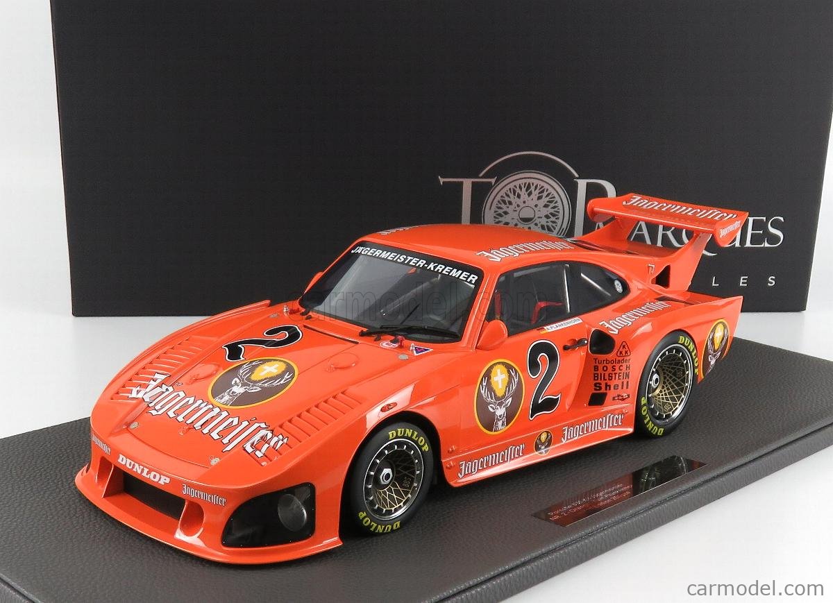 TOPMARQUES TMR12-17A Masstab: 1/12 | PORSCHE 935K3 N 2 JAGERMEISTER DRM ...