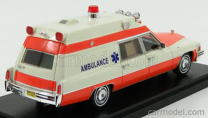NEO SCALE MODELS NEO47240 Scale 1/43 | CADILLAC SUPERIOR AMBULANCE 1977 ...