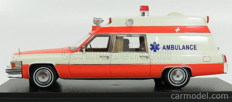 NEO SCALE MODELS NEO47240 Scale 1/43 | CADILLAC SUPERIOR AMBULANCE 1977 ...