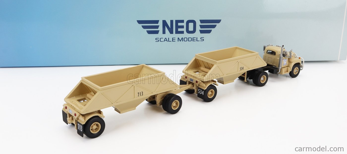 NEO SCALE MODELS NEO64057 Scale 1/64 | MACK B-61T TRACTOR TRUCK 3-ASSI ...