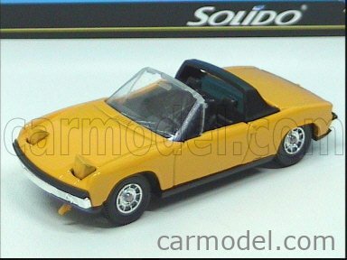 SOLIDO 1823 Scale 1/43 | PORSCHE 914/6 1970 YELLOW