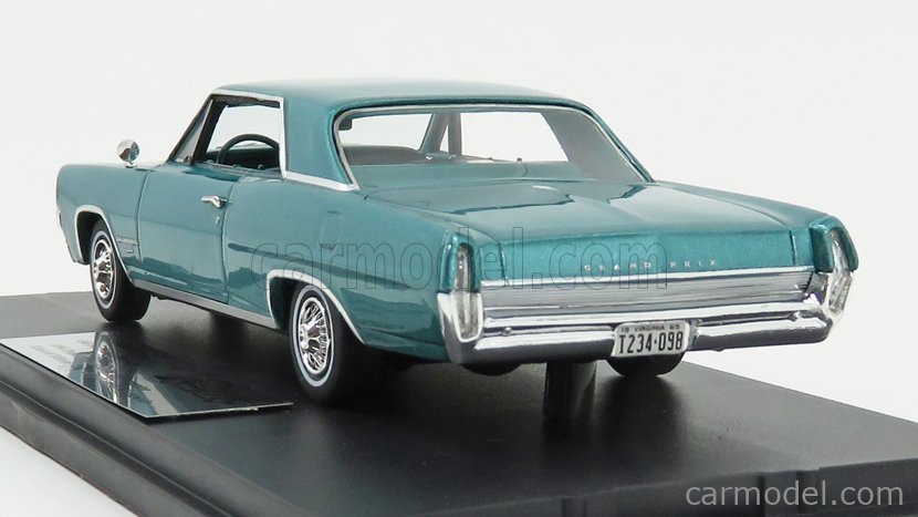 GOLDVARG GC015B Escala 1/43 | PONTIAC GRAND PRIX 1964 AQUAMARINE GREEN MET