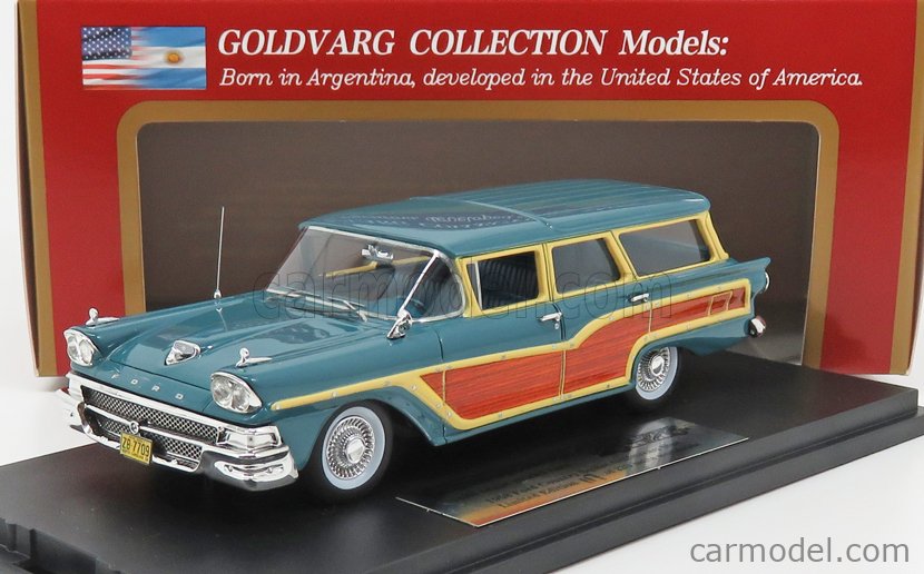 GOLDVARG GC014A Scale 1/43 | FORD USA COUNTRY SQUIRE STATION WAGON 1958 ...