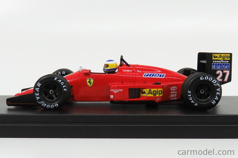 LOOKSMART LSRC058 Escala 1/43 | FERRARI F1 F187 N 27 3rd MONACO GP 1987 ...