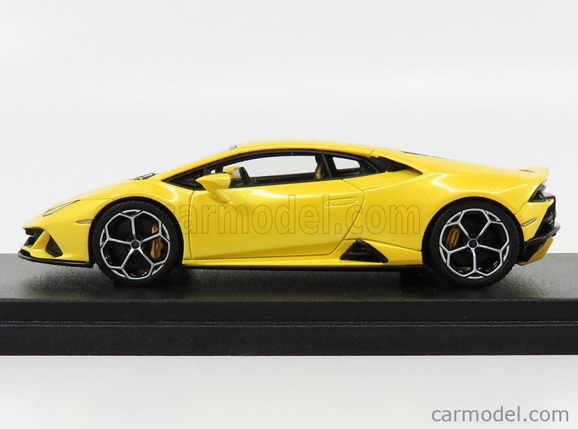 LOOKSMART LS498F Scale 1/43 | LAMBORGHINI HURACAN EVO 2018 GIALLO INTI ...