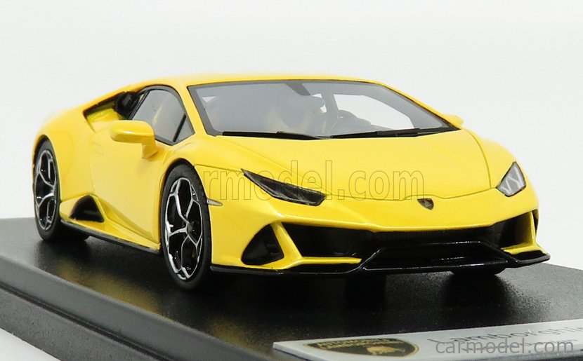 LOOKSMART LS498F Scale 1/43 | LAMBORGHINI HURACAN EVO 2018 GIALLO INTI ...