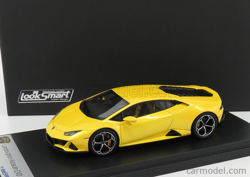 LOOKSMART LS498F Scale 1/43 | LAMBORGHINI HURACAN EVO 2018 GIALLO INTI ...