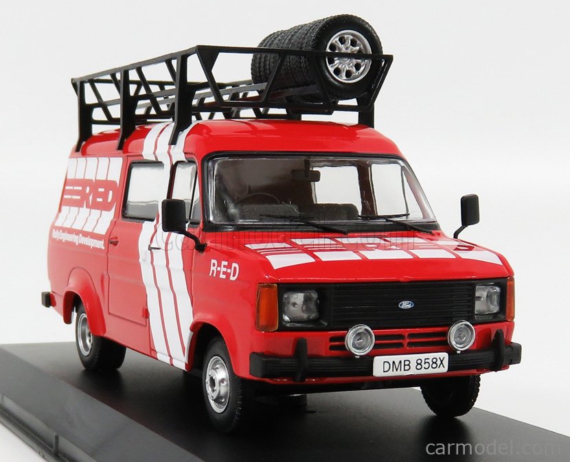 IXO-MODELS RAC281X Scale 1/43 | FORD ENGLAND TRANSIT MKII TEAM RED ...