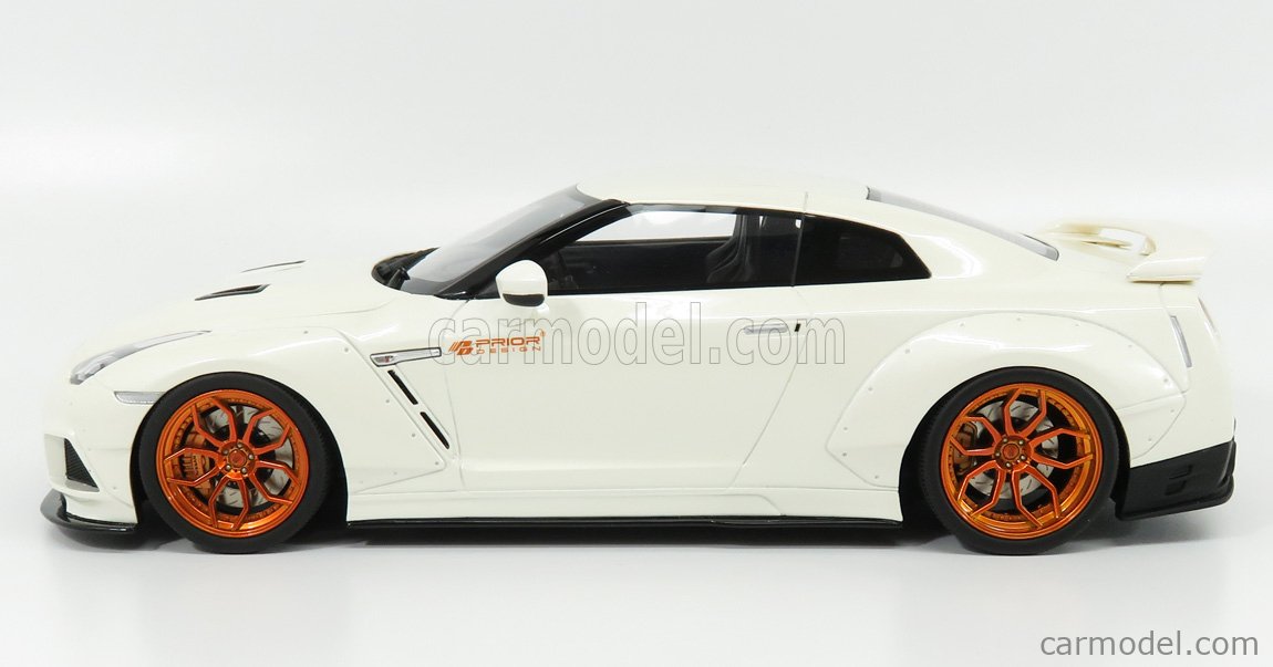 GT-SPIRIT KJ030 Scale 1/18 | NISSAN GT-R (R35) PRIOR DESIGN 2016 WHITE ...