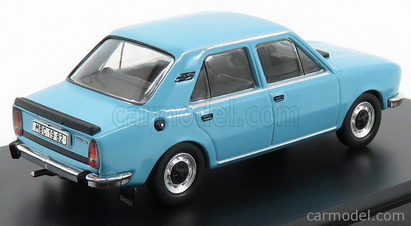 ABREX 143ABS-724MF Scale 1/43 | SKODA 120L 1982 LIGHT BLUE