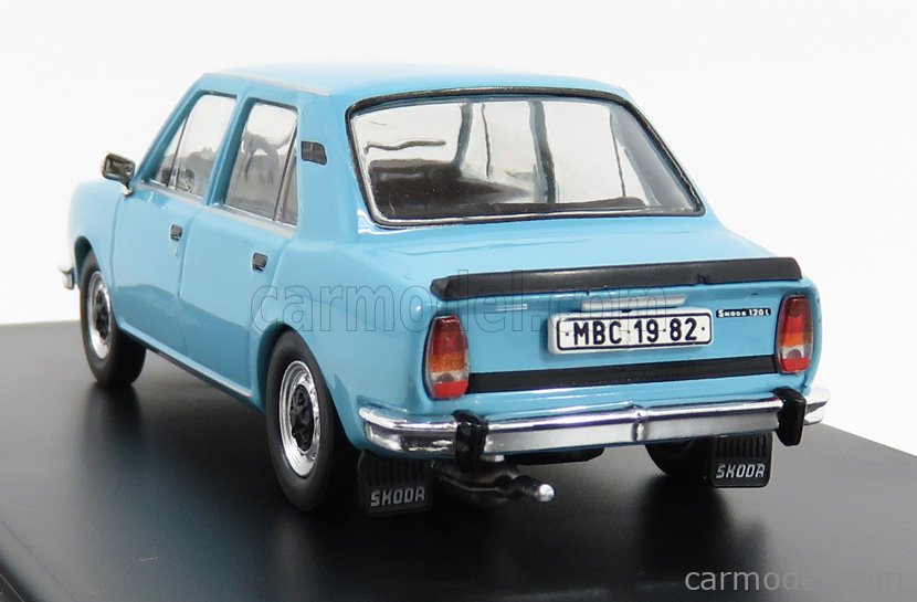 ABREX 143ABS-724MF Scale 1/43 | SKODA 120L 1982 LIGHT BLUE