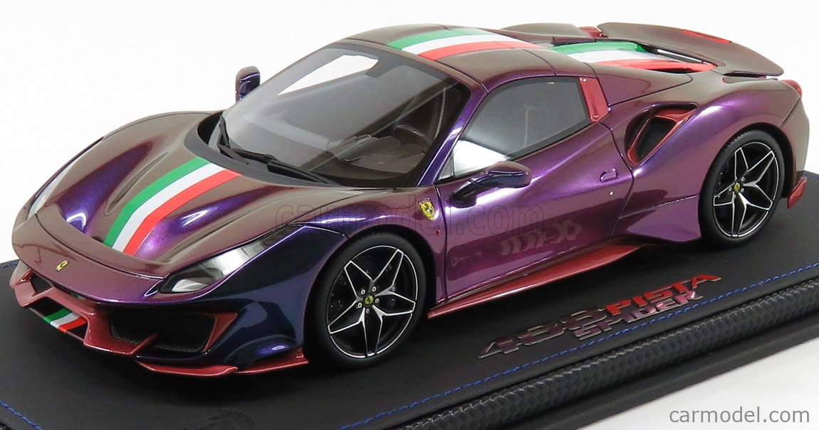 BBR-MODELS P18163E Scale 1/18 | FERRARI 488 PISTA SPIDER CLOSED ROOF ...