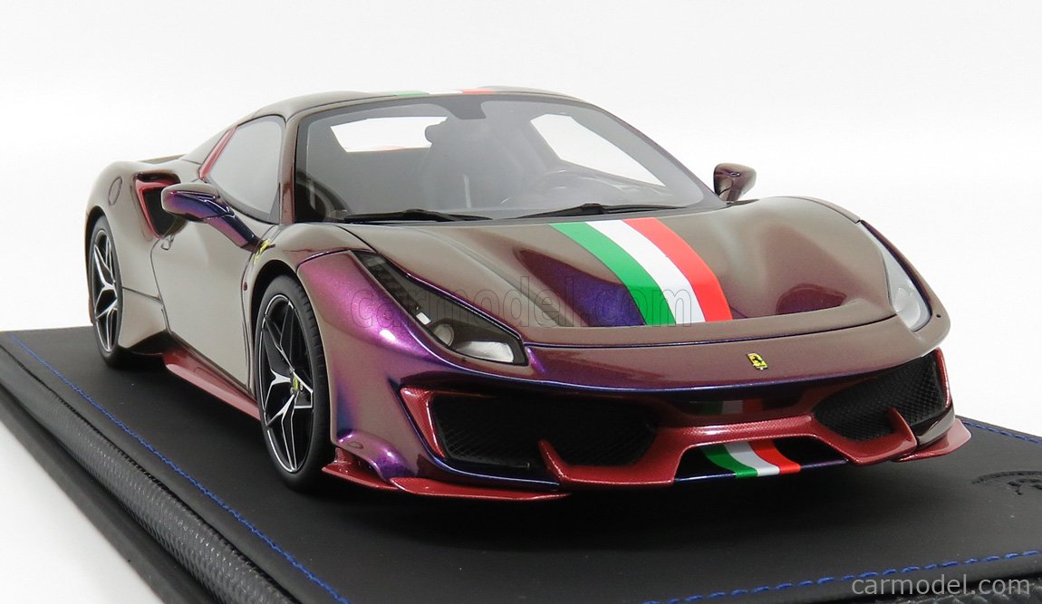BBR-MODELS P18163E Scale 1/18 | FERRARI 488 PISTA SPIDER CLOSED ROOF ...
