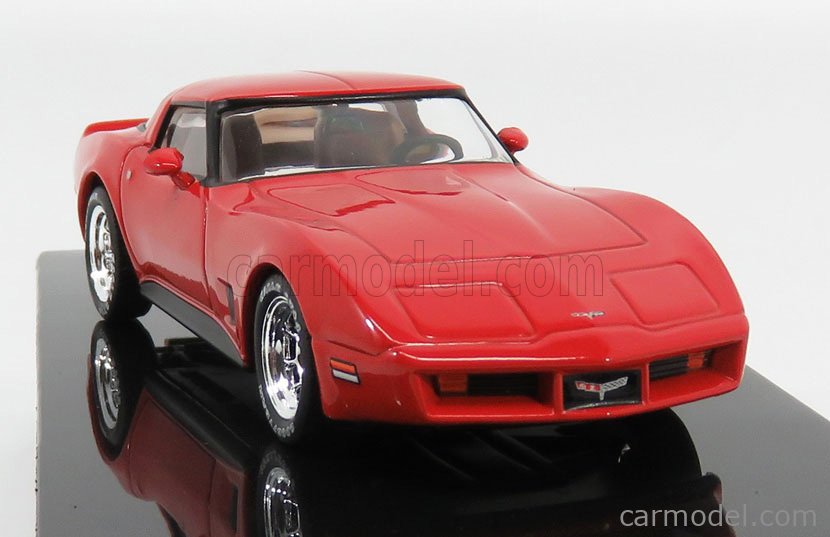 IXO-MODELS CLC309N Scale 1/43 | CHEVROLET CORVETTE C3 COUPE 1980 RED
