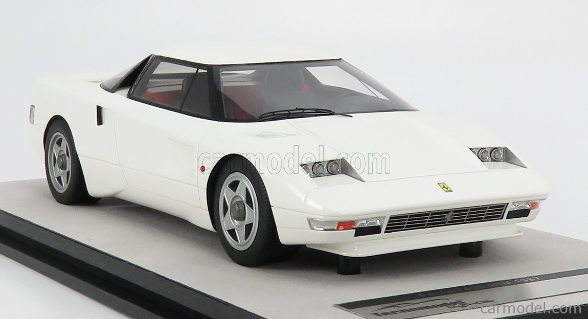 TECNOMODEL TM18-104C Scale 1/18 | FERRARI 408 4RM 1987 AVUS WHITE