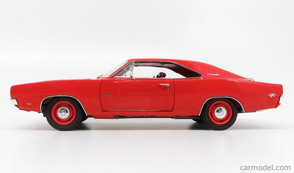 AUTOWORLD AMM1174/06 Scale 1/18 | DODGE CHARGER R/T COUPE 1969 RED