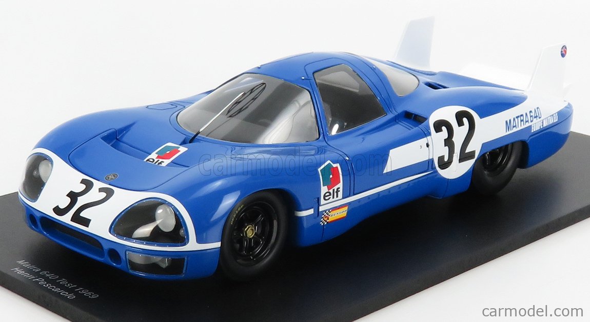 SPARK-MODEL 18S381 Scale 1/18 | MATRA SIMCA MS640 N 32 TEST CAR 24h LE ...