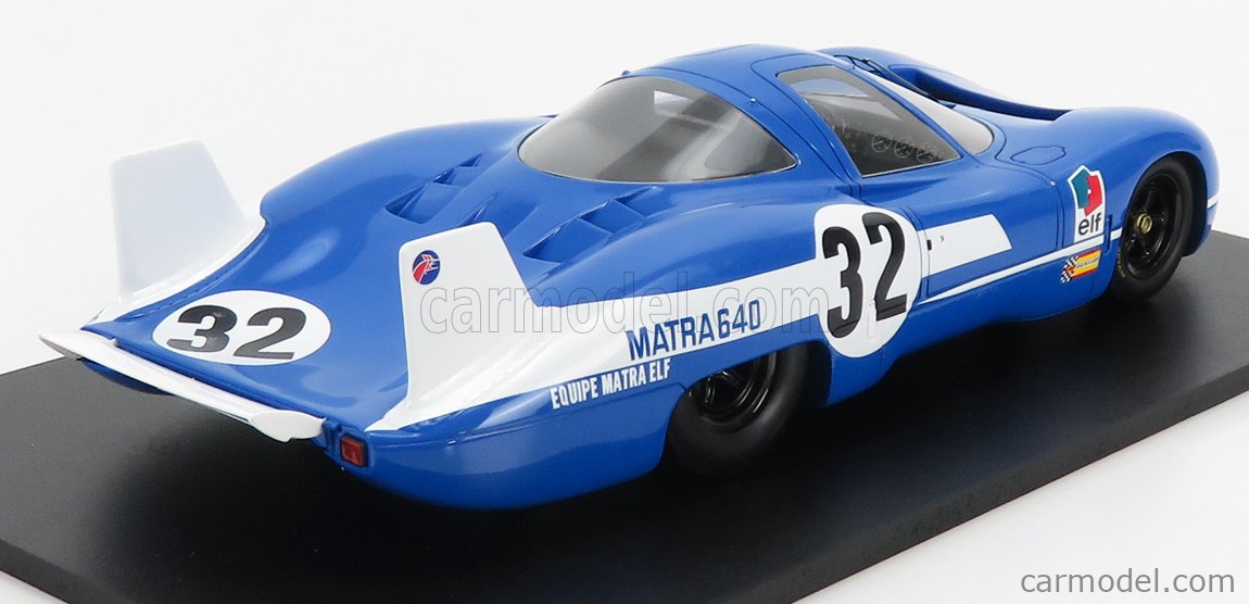 SPARK-MODEL 18S381 Scale 1/18 | MATRA SIMCA MS640 N 32 TEST CAR 24h LE ...