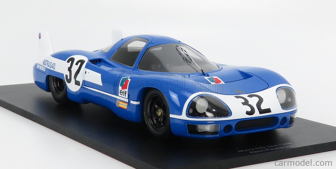 SPARK-MODEL 18S381 Scale 1/18 | MATRA SIMCA MS640 N 32 TEST CAR 24h LE ...