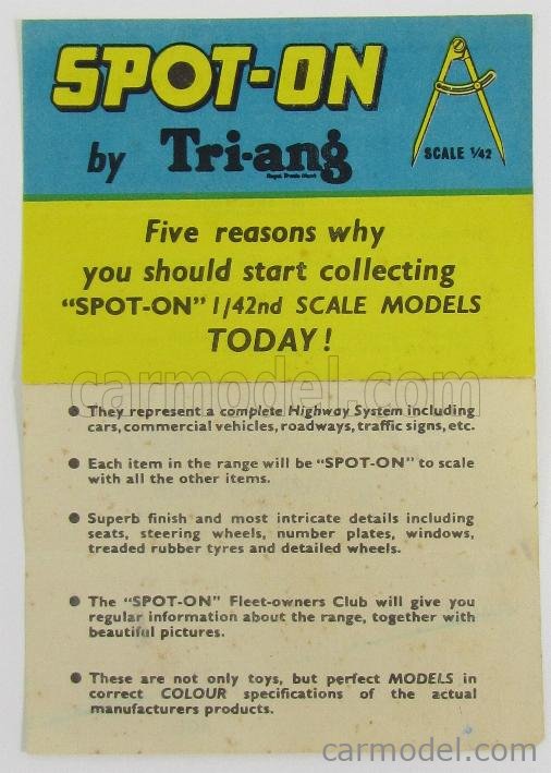 SPOT-ON GS0 Scale 1/42 | PRESENTATION SET TRUCK + ROLLS ROYCE + MG A ...