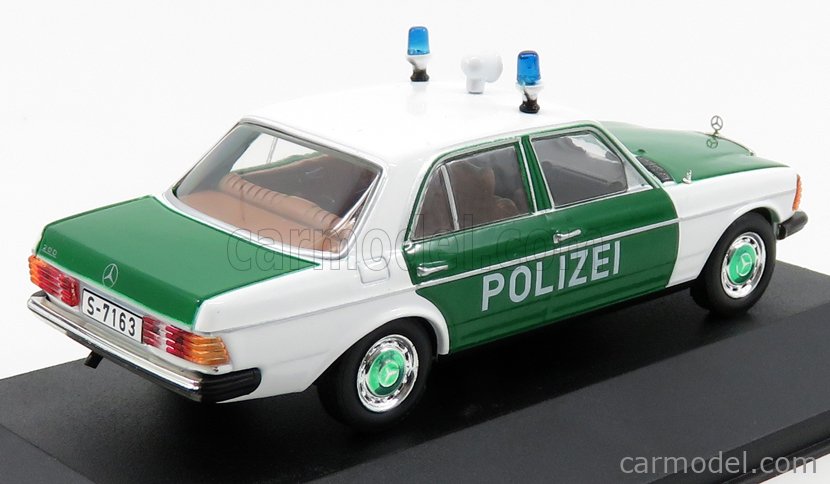 EDICOLA 7598026 Scale 1/43 | MERCEDES BENZ E-CLASS 200D (W123) POLIZEI ...