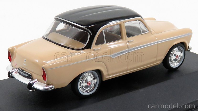 EDICOLA 2573001 Scale 1/43 | SIMCA ARONDE P60 ELYSEE 1959 CREAM BLACK