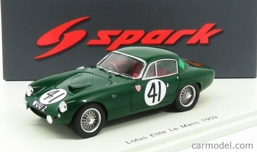 SPARK-MODEL S5077 Scale 1/43 | LOTUS ELITE TEAM W.S. FROST N 41 24h LE ...