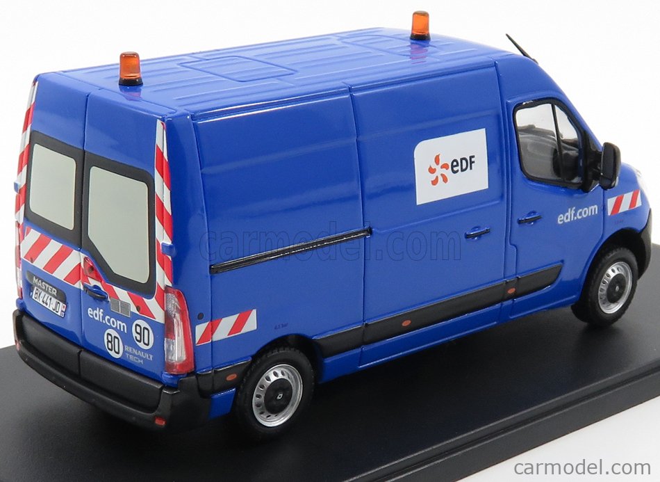 ELIGOR 116510 Scale 1/43 | RENAULT MASTER VAN EDF DU SETRAL 2019 BLUE