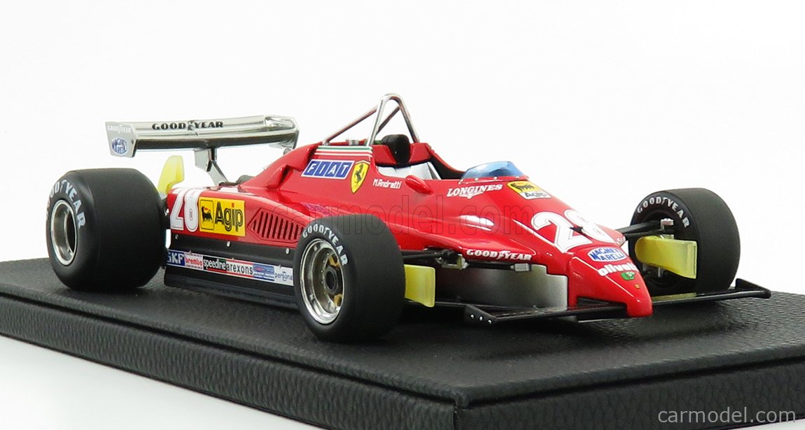GP-REPLICAS GP019H Scale 1/18 | FERRARI F1 126C2 N 28 ITALIAN GP 1982 ...