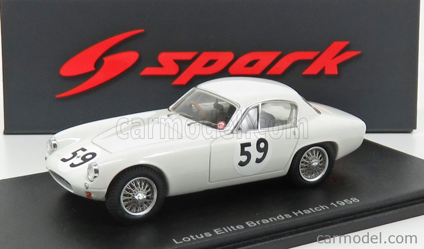 SPARK-MODEL S8215 Scale 1/43 | LOTUS ELITE N 59 NATIONAL BRANDS HATCH ...