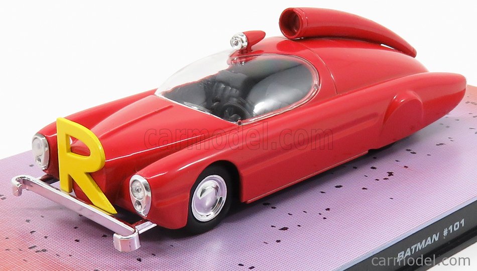 EDICOLA BATCOL085 Масштаб 1/43 | BATMAN BATMOBILE - ROBINMOBILE RED