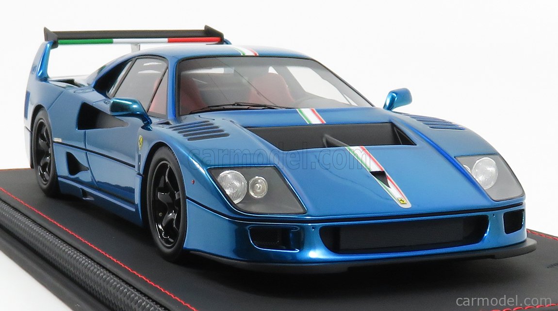 BBR-MODELS P18169A-VET Scale 1/18 | FERRARI F40 LM 1989 - CON VETRINA ...