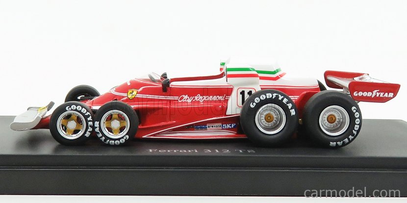 AUTOCULT ATC99119F+B Scale 1/43 | FERRARI F1 312T8 8 WHEELS N 11 1976 C ...