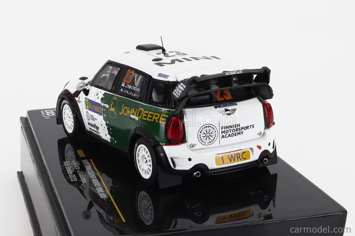 IXO-MODELS RAM547 Scale 1/43 | MINI COOPER JOHN WORKS N 23 RALLY SWEDEN ...