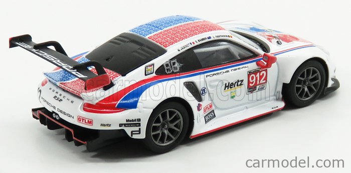 SPARK-MODEL Y136 Scale 1/64 | PORSCHE 911 991 RSR TEAM PORSCHE GT N 912 ...