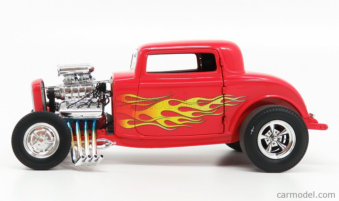 ACME-MODELS A1805016 Scale 1/18 | FORD USA 3-WINDOW BLOWN 32 CUSTOM ...