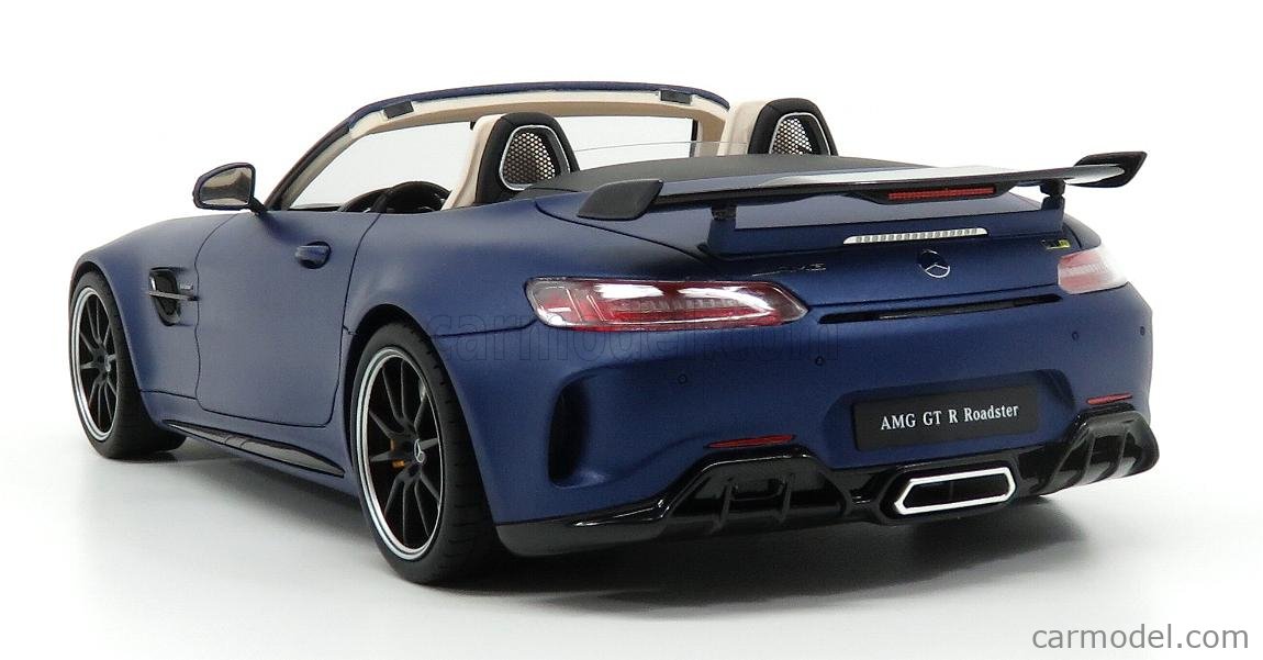 GT-SPIRIT GT259 Scale 1/18 | MERCEDES BENZ GT-R AMG ROADSTER 2019 BLUE MET