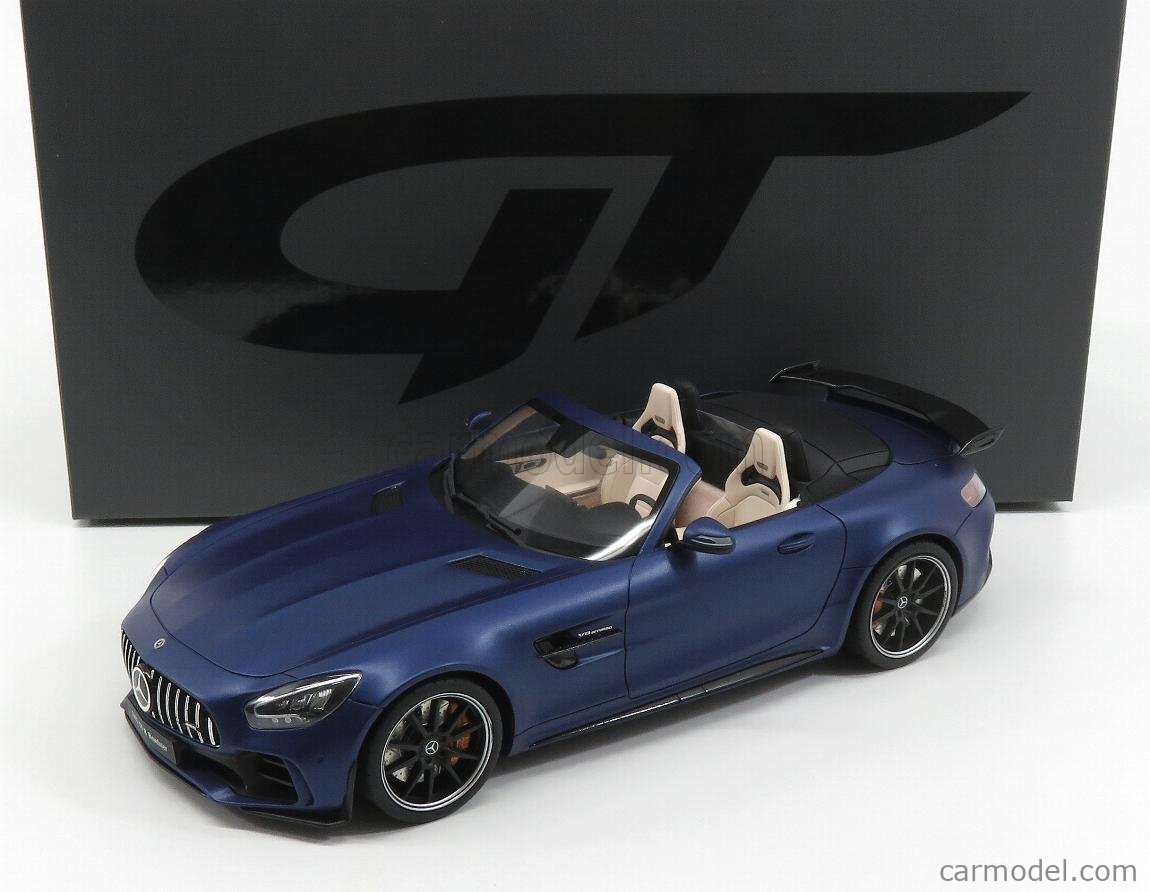 GT-SPIRIT GT259 Scale 1/18 | MERCEDES BENZ GT-R AMG ROADSTER 2019 BLUE MET
