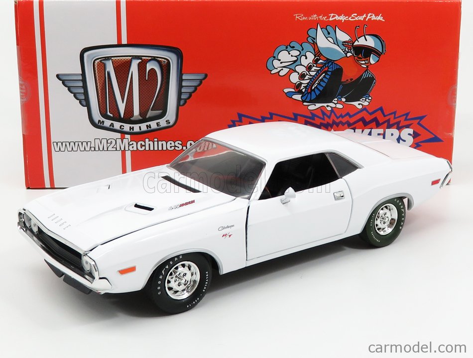 M2-MACHINES 40300-74A Scale 1/24 | DODGE CHALLENGER R/T 440 COUPE 1970 ...