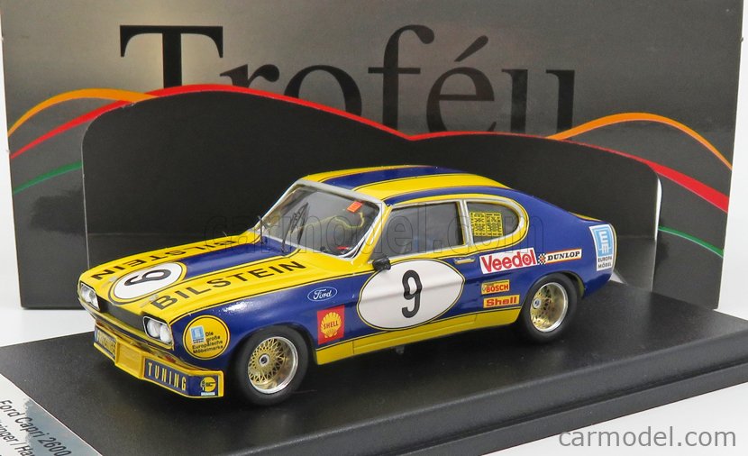 TROFEU TTRDE19 Escala 1/43 | FORD ENGLAND CAPRI 2600 RS BILSTEIN N 9 6h ...
