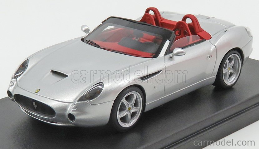 LOOKSMART LS372A Scale 1/43 | FERRARI 550 GTZ BARCHETTA SPIDER 2006 SILVER