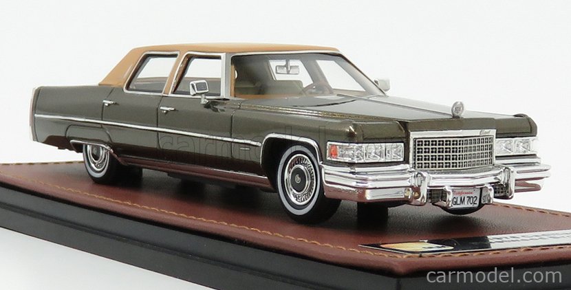 GLM-MODELS GLM124702 Scale 1/43 | CADILLAC FLEETWOOD BROUGHAM 1976 BROWN