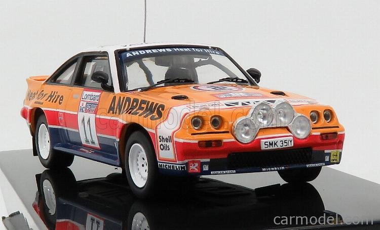 IXO-MODELS RAC250 Scale 1/43 | OPEL MANTA 400 RHD N 11 RALLY RAC ...